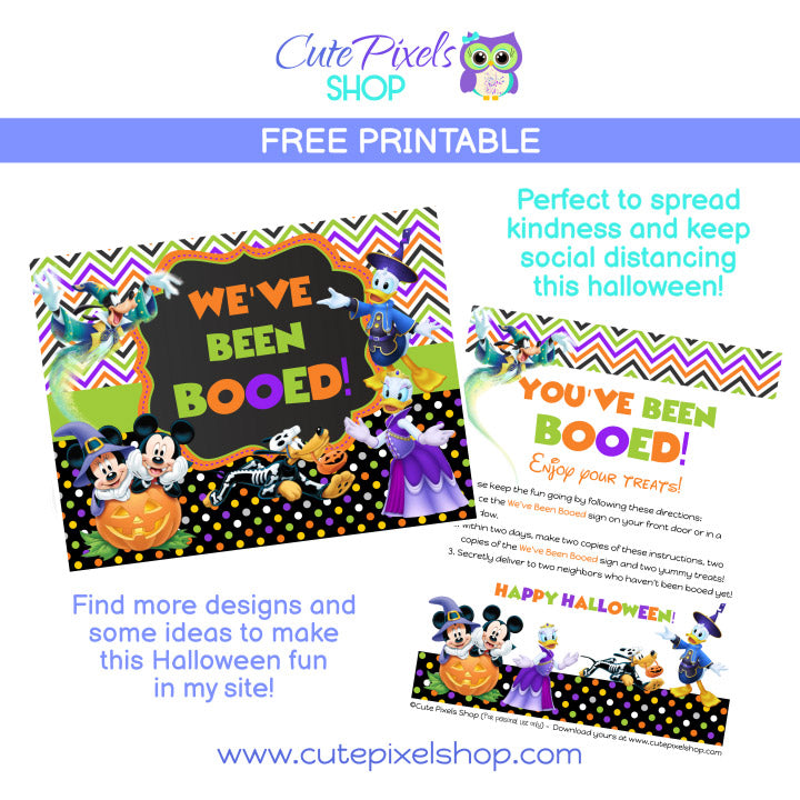 You've Been Booed Halloween Game - Style #01 – Cute Pixels Shop