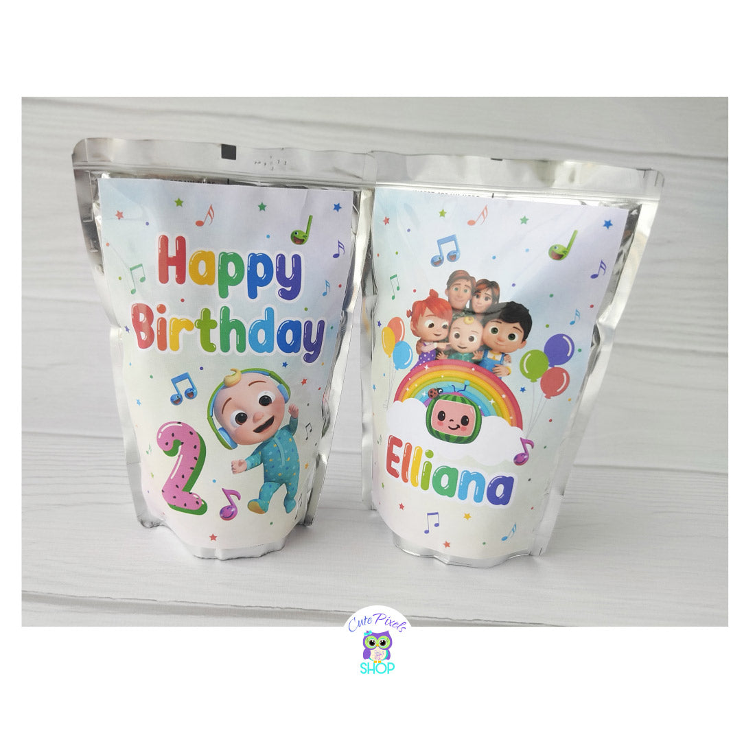 Cocomelon Capri Sun Labels - Cocomelon Party Labels – Cute Pixels Shop