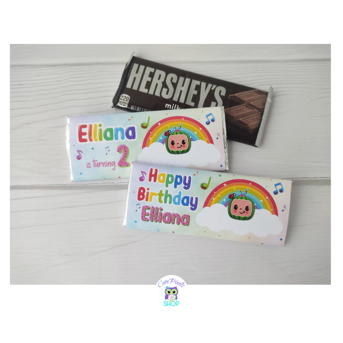 Cocomelon Candy bar Wrappers - Cocomelon Chocolate Wrappers – Cute ...