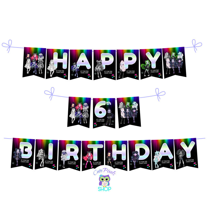 Rainbow High Dolls Banner - Rainbow High in Pastel Colors – Cute Pixels ...